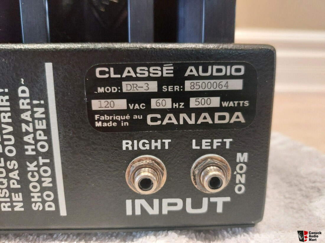 Classé Audio DR-3 Photo #5239027 - US Audio Mart