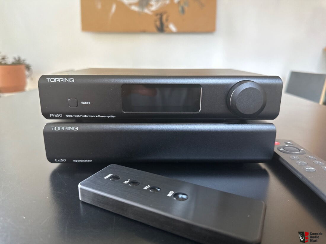 Topping Pre90 and Extender plus upgraded remote For Sale - US Audio Mart