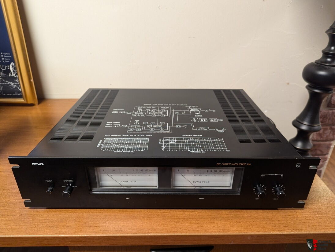 RARE* Black Tulip Philips AH380 power amplifier For Sale - UK Audio Mart