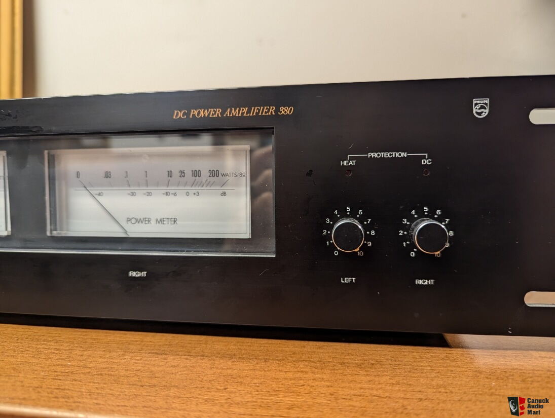 RARE* Black Tulip Philips AH380 power amplifier Photo #5242219 - Canuck ...