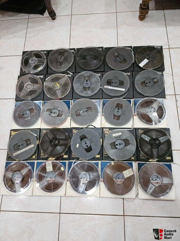 SCOTCH 7 inches of tapes reel to reel of 25--$8 each Photo #5243244 ...
