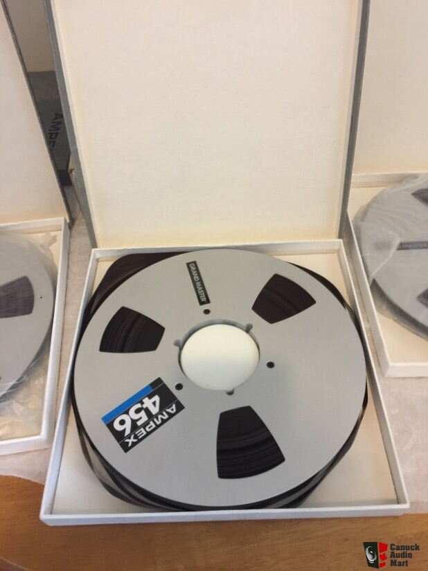 Ampex 456 10.5 inch tapes For Sale - Canuck Audio Mart