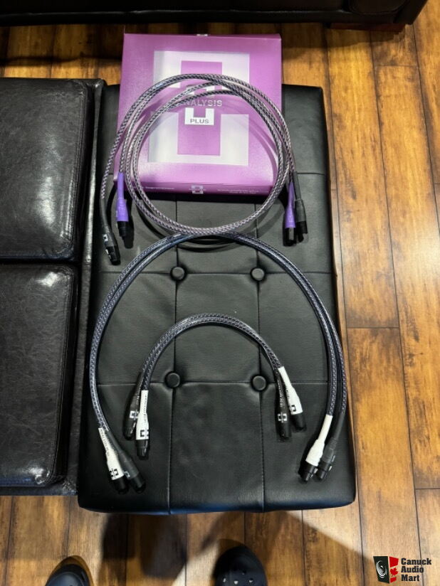 Analysis Plus XLR's! For Sale - US Audio Mart
