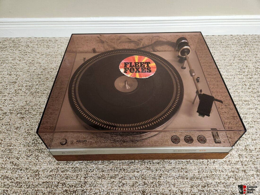 Philips ga312 turntable and cd350 cd player