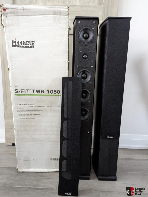 Pinnacle floor speakers