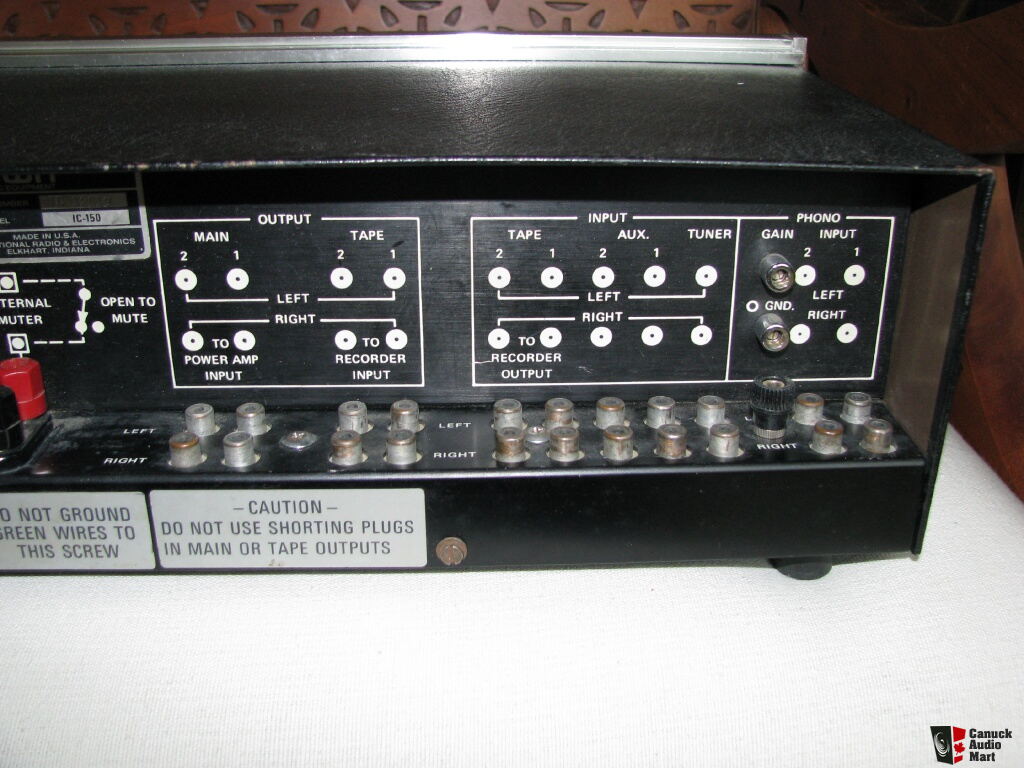 VIntage Crown IC150 Pre-Amp Photo #524645 - US Audio Mart