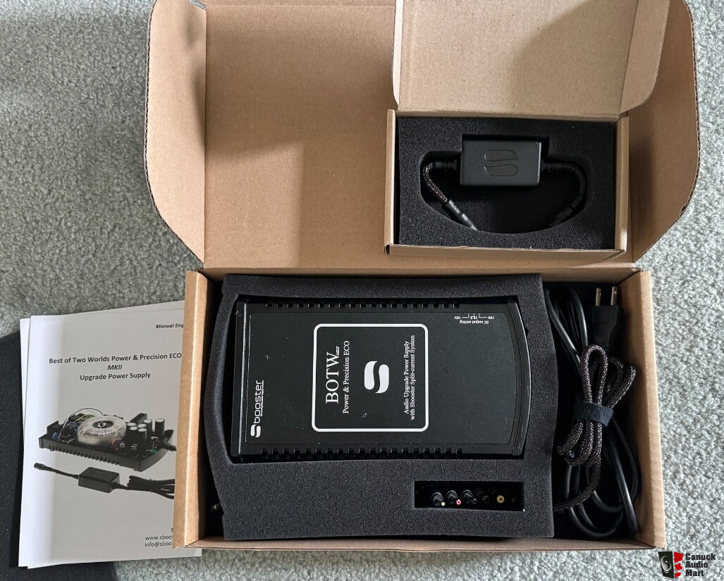 Sbooster MK2 18-19v linear power supply with upgrade Photo #5246485 ...