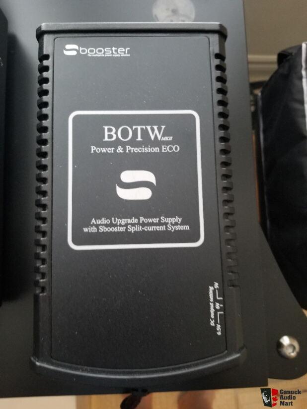 Sbooster Power Supply 5V/6V/6.5V for Chord Qutest For Sale - Canuck ...