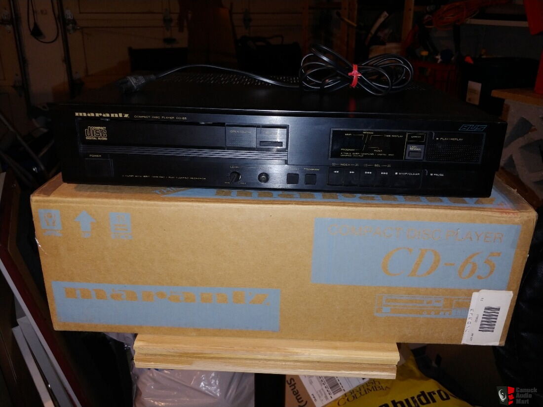 Marantz CD 65 Shipping In Canada Included For Sale - US Audio Mart