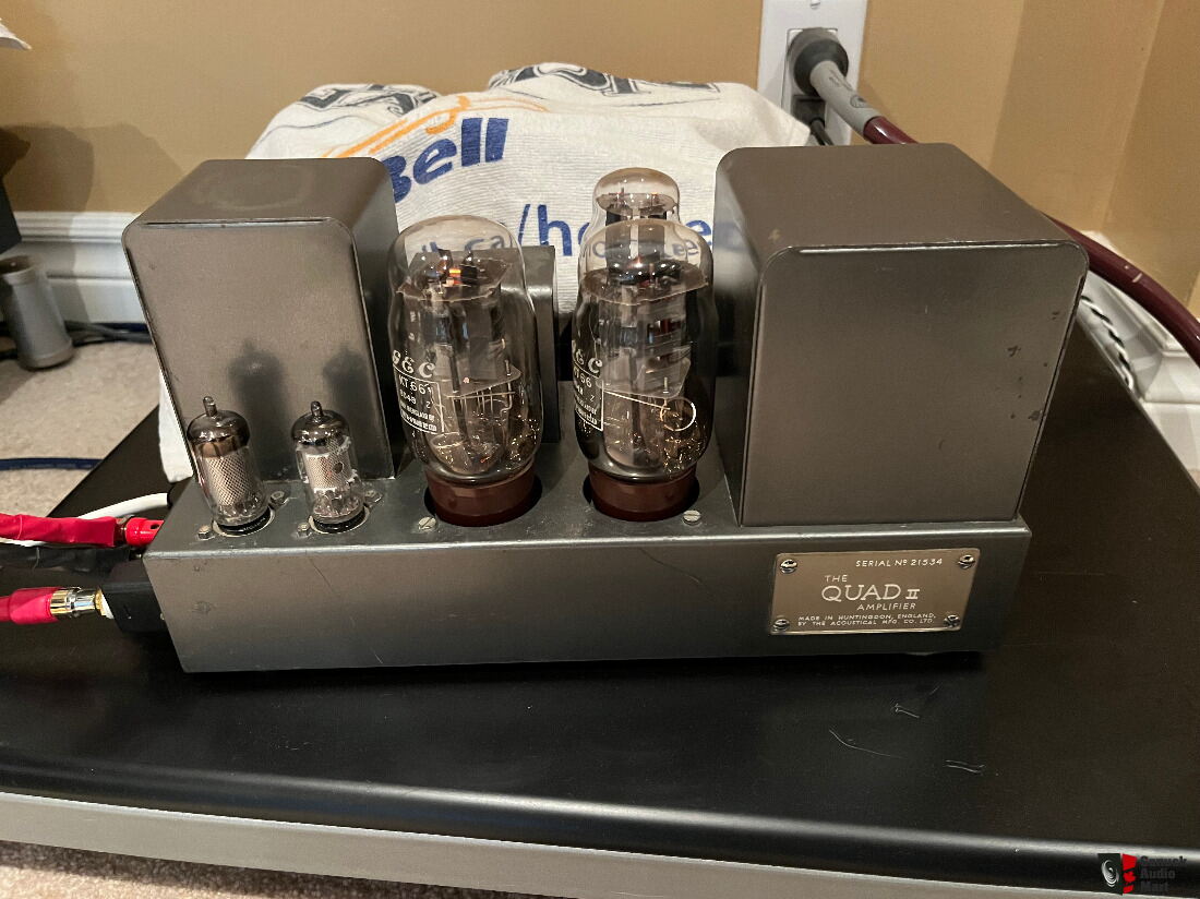 Quad II Mono Amplifier Pair With Vintage Tubes Photo #5247689 - US ...