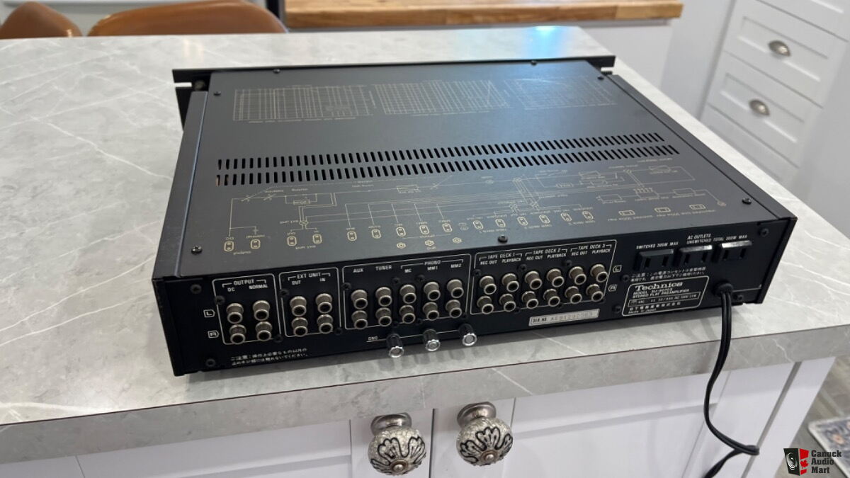 Technics SU-9070 ll 70A ll preamp 120v free ontario shipping,,,non ...