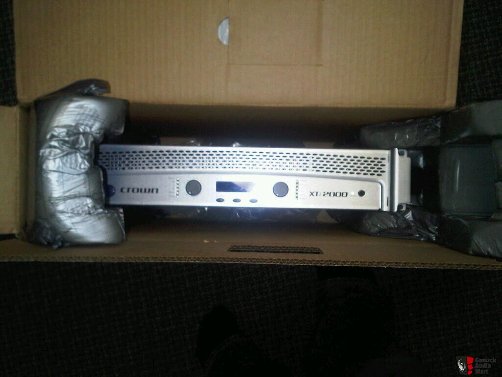 Crown XTI-2000 Power Amp w/DSP For Sale - Canuck Audio Mart
