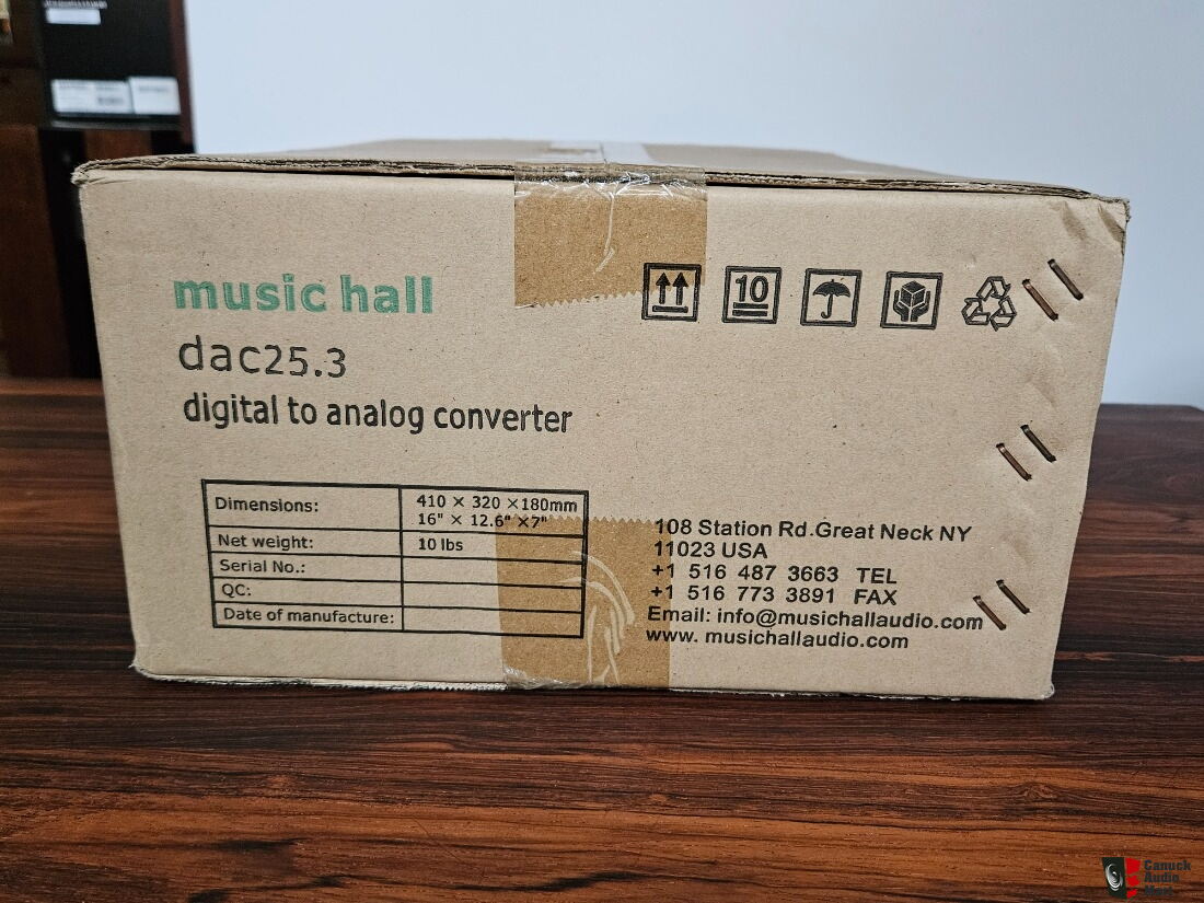 Music Hall Dac25.3 Black Brand New Sealed NOS Photo #5249346 - Canuck ...