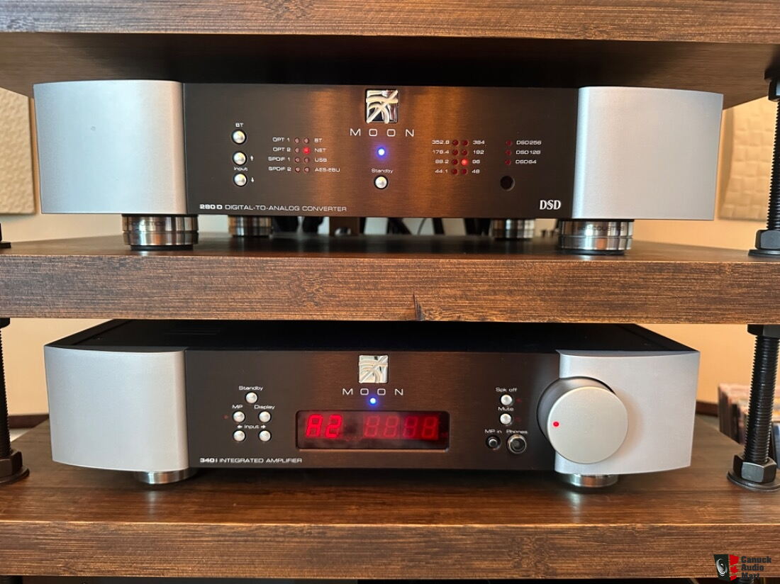 Moon 340i X Integrated amp Photo #5250831 - Canuck Audio Mart
