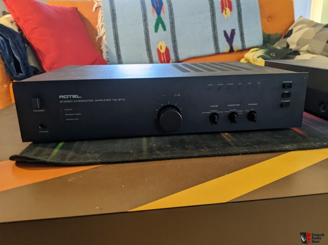Rotel RA-870 For Sale - Canuck Audio Mart