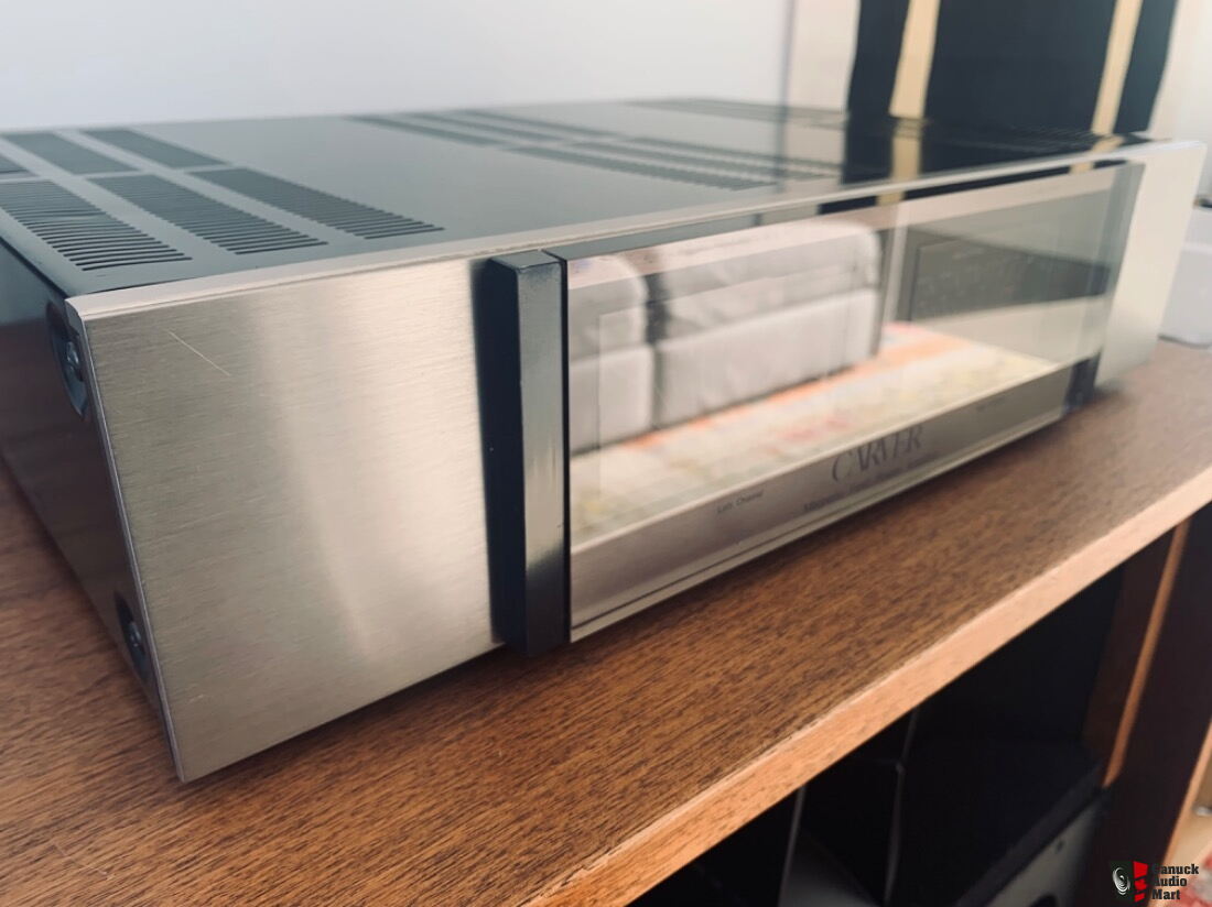 Carver M-500 /// powerful 200Watts/channel power amplifier Photo ...