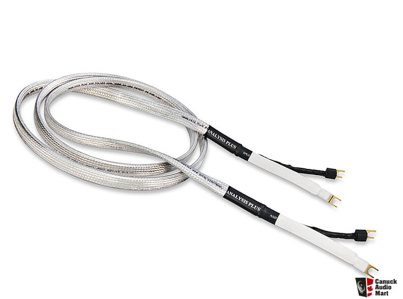 ANALYSIS PLUS Big Silver Oval Speaker Cable (12 ft - BAN): Excellent ...