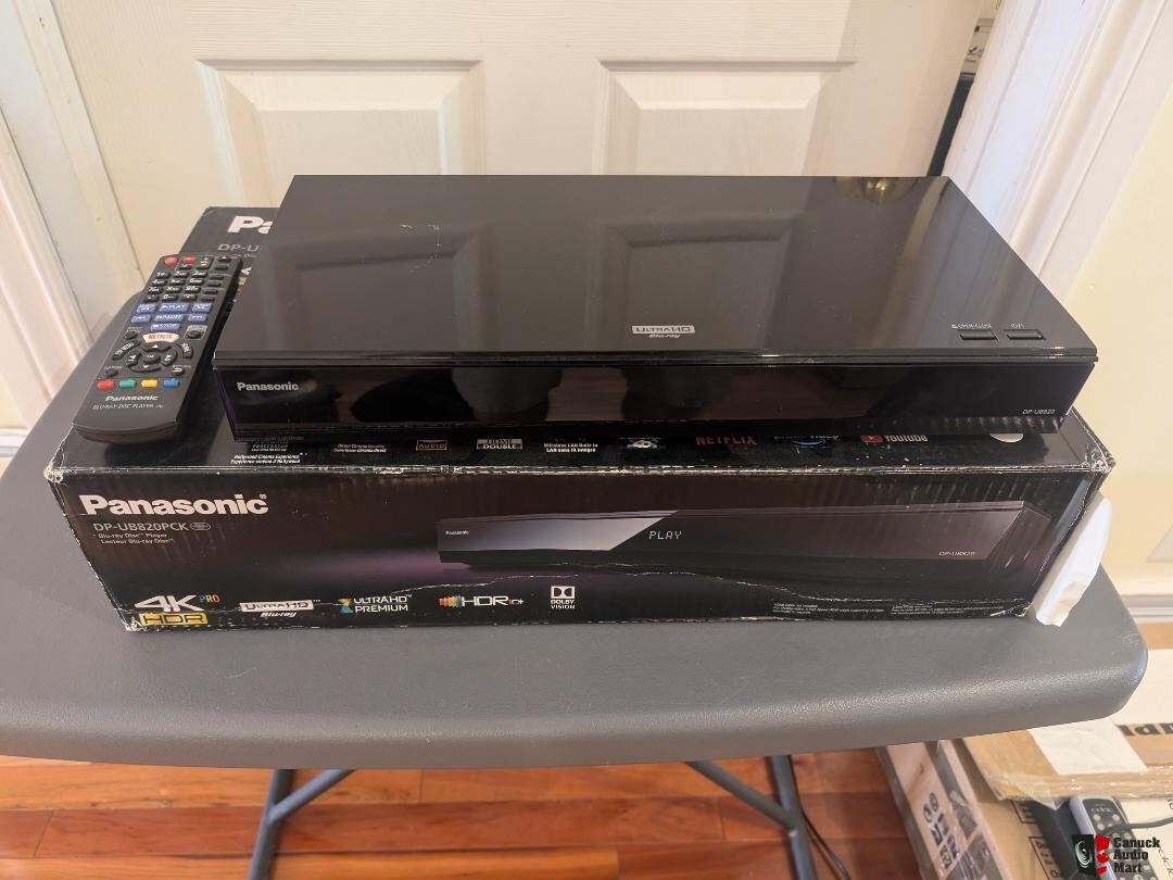 Panasonic DP-UB820 Ultra 4k HD/Blu-ray player Photo #5259196 - Canuck ...