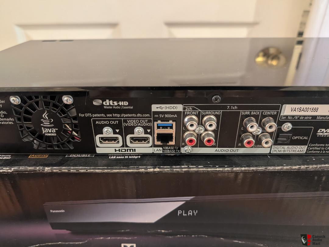 Panasonic DP-UB820 Ultra 4k HD/Blu-ray player