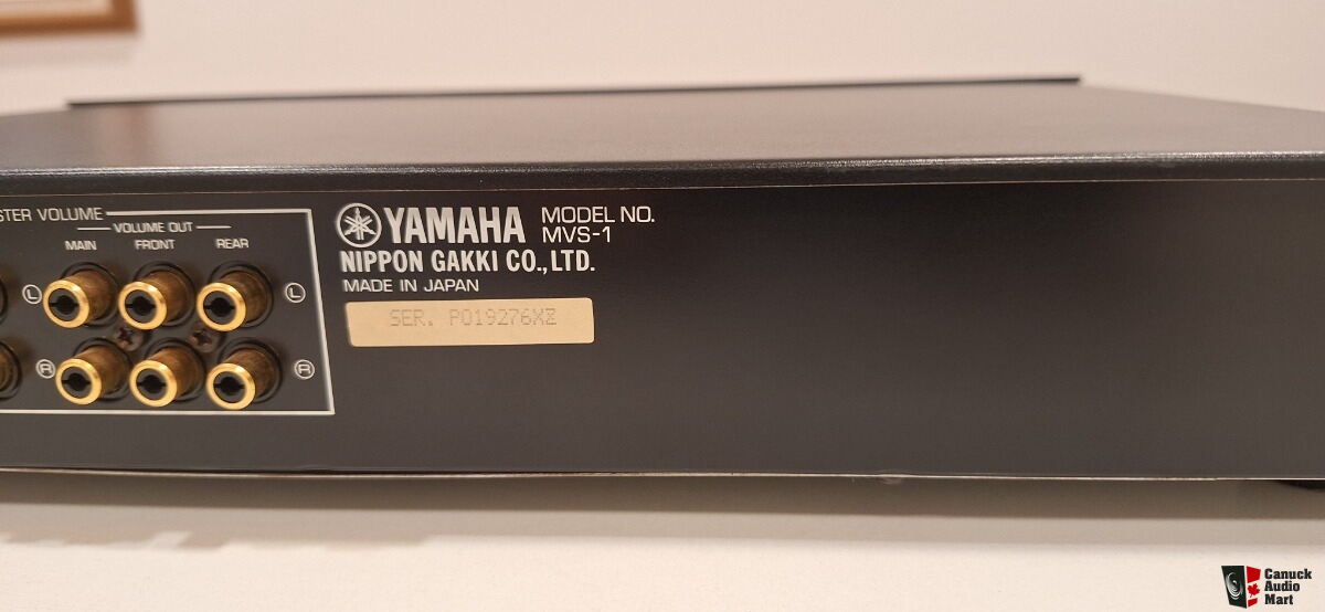 Yamaha MVS-1 Master Volume Controller Selector Vintage Natural Sound ...