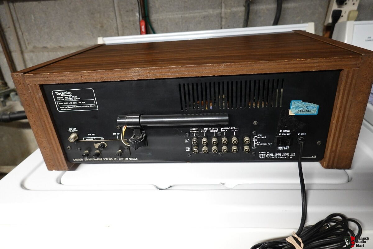 Technics ST-8600 Stereo Tuner Photo #5260166 - US Audio Mart