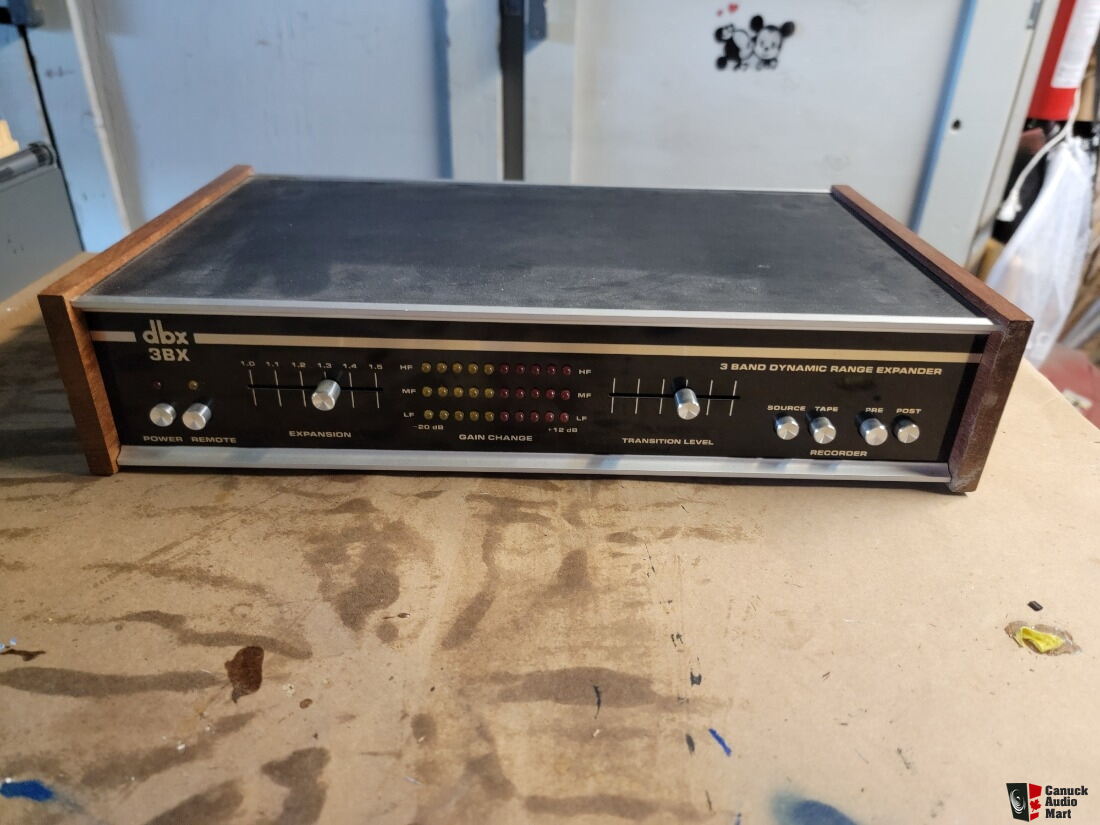 DBX 3BX Wood Side for parts or restoration For Sale - US Audio Mart