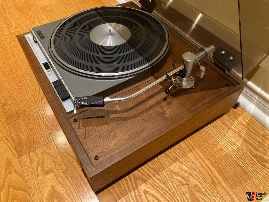 Sony PSE-2500 direct drive turntable with Fidelity Research tonearm ...