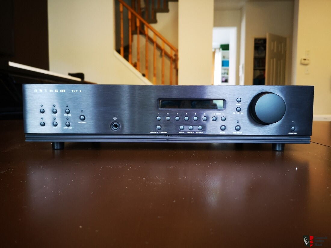 Anthem TLP-1 Preamplifier in Excellent Condition. Black Finish Photo ...