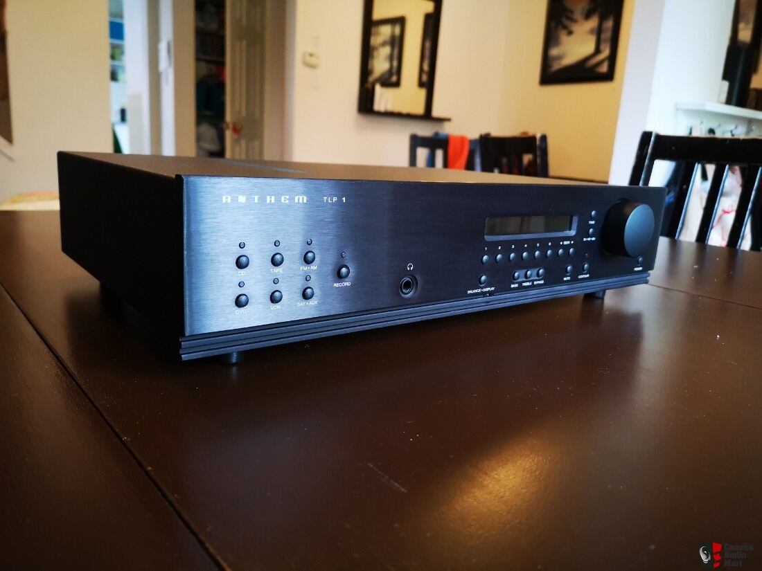 Anthem TLP-1 Preamplifier in Excellent Condition. Black Finish Photo ...