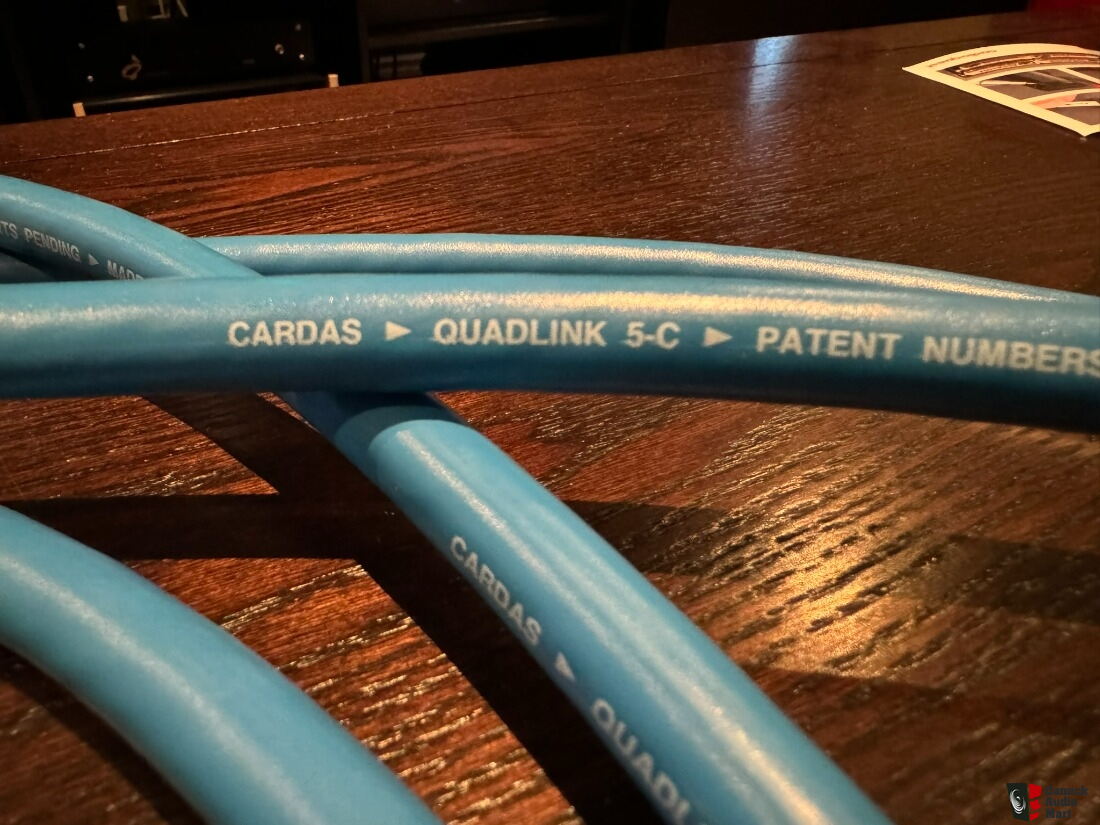 Cardas Quadlink 5c Speaker Cables Photo #5267787 - Canuck Audio Mart