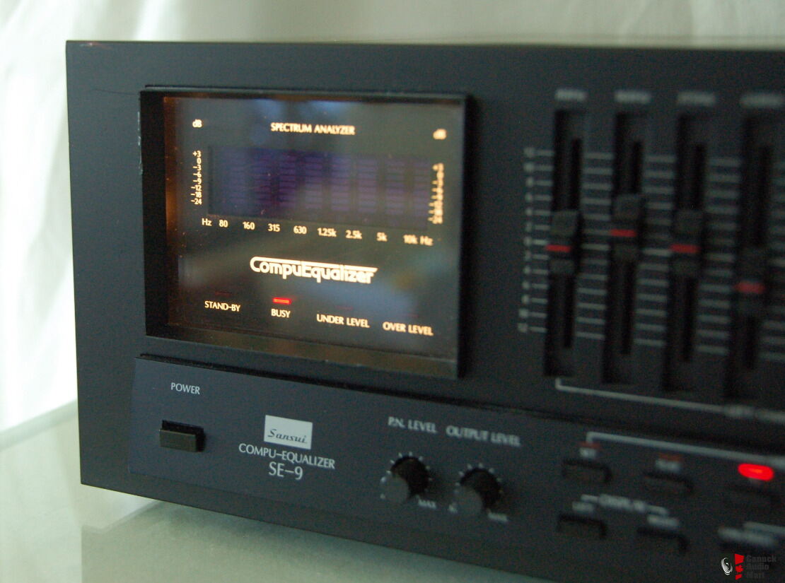 Sansui SE-9 COMPU-EQUALIZER ***Stereo*** Black Photo #5268684 - Canuck ...