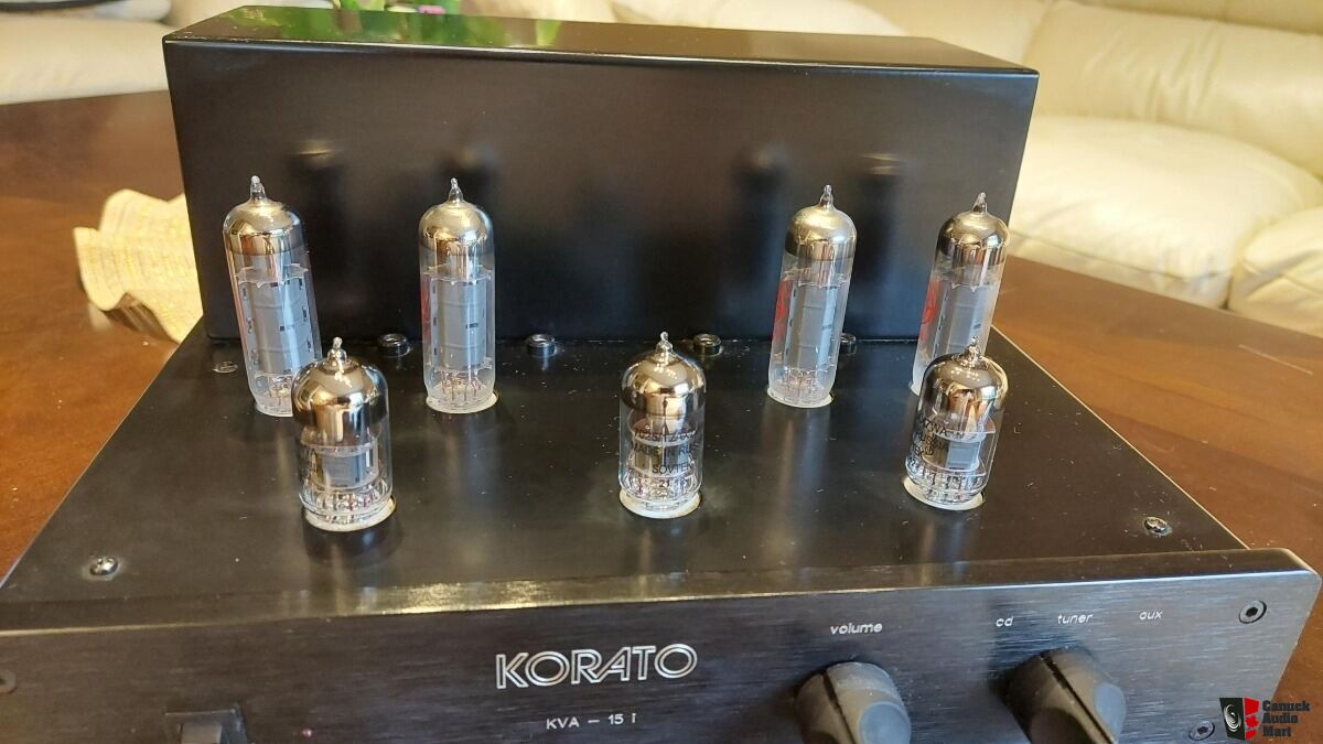 Korato KVA 15i is an integrated amp based on EL 84 output tubes Photo ...