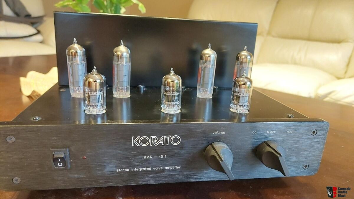 Korato KVA 15i is an integrated amp based on EL 84 output tubes Photo ...