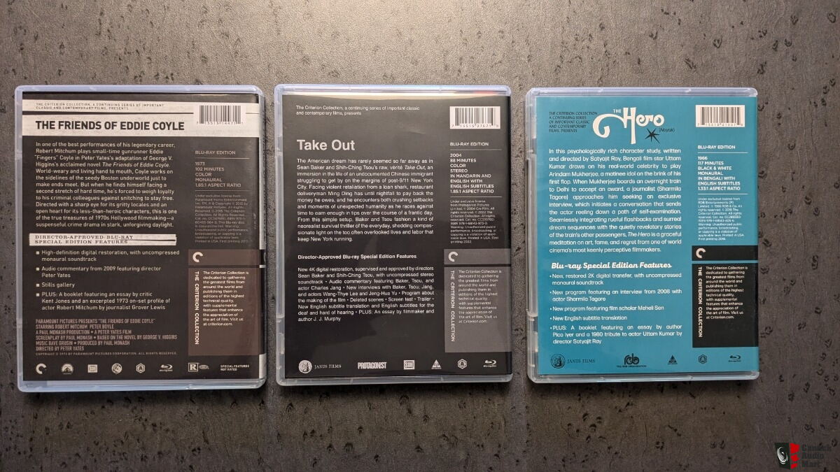 High end Criterion movies in Blu Ray format Photo #5270954 - UK Audio Mart