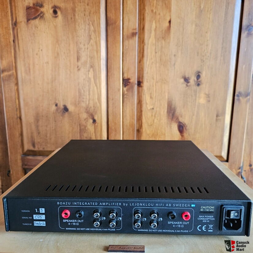 Lejonklou Boazu 1.3 Integrated Amplifier (burned in store floor demo ...