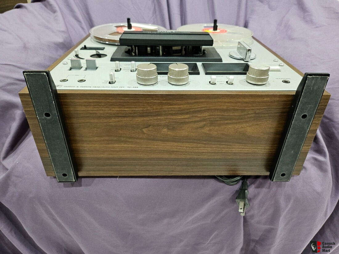 Sony TC-399 reel to reel tape recorder with 30 BASF TAPES OF 7 INCHES ...