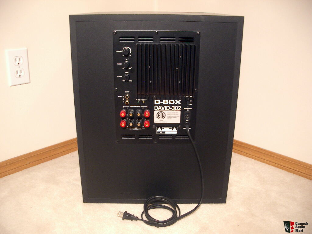 D-BOX DAVID 302 12" Amplified Subwoofer Photo #527480 - Canuck Audio Mart