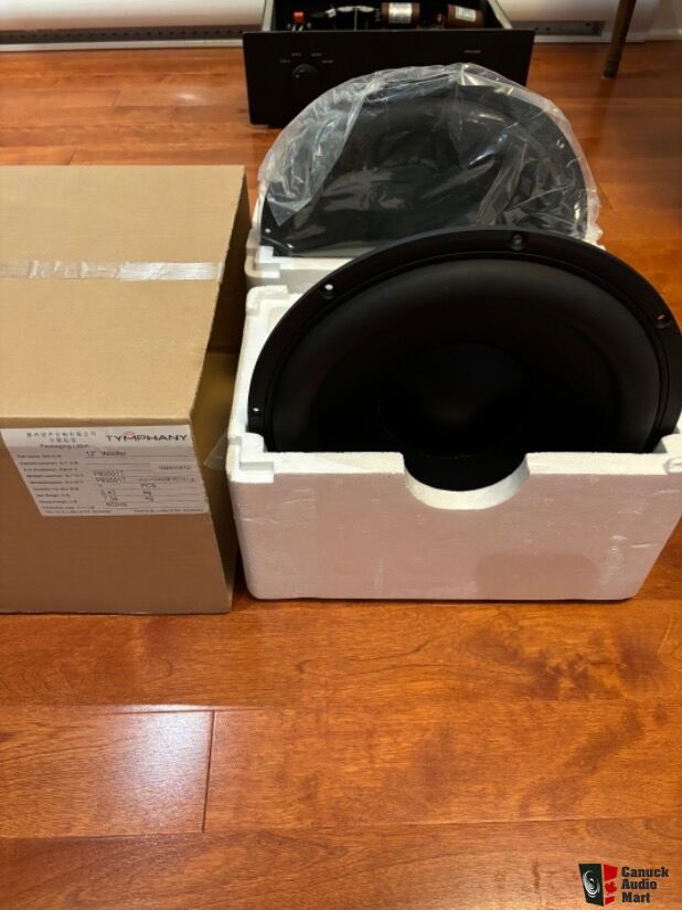 2 Subwoofers 12 inch Tymphany brand new Photo #5275240 - Canuck Audio Mart