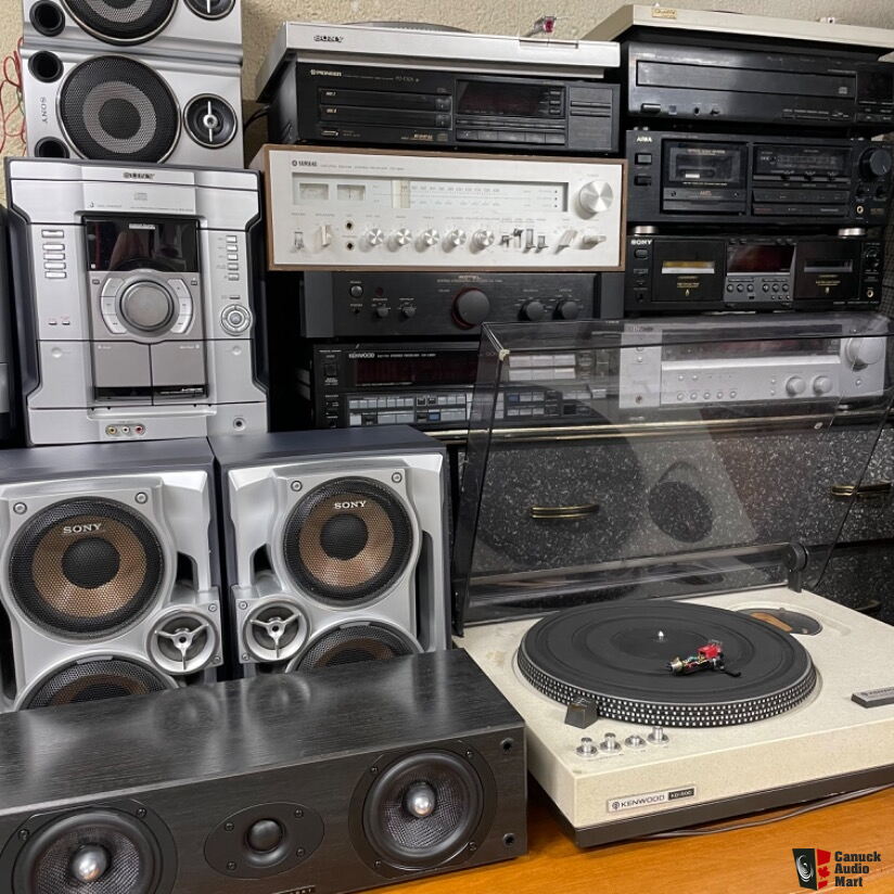 Hifi Stereo Equipment - Trade for Turntable or Sell For Sale Or Trade ...
