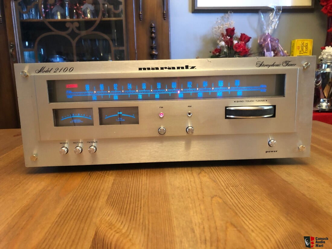 Marantz 2100 Tuner For Sale - Canuck Audio Mart