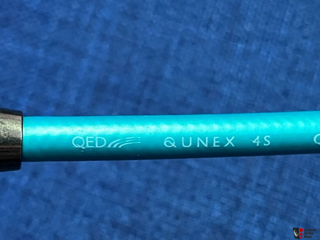 QED QUNEX 4S, single, 1 meter Photo #5278726 - Canuck Audio Mart