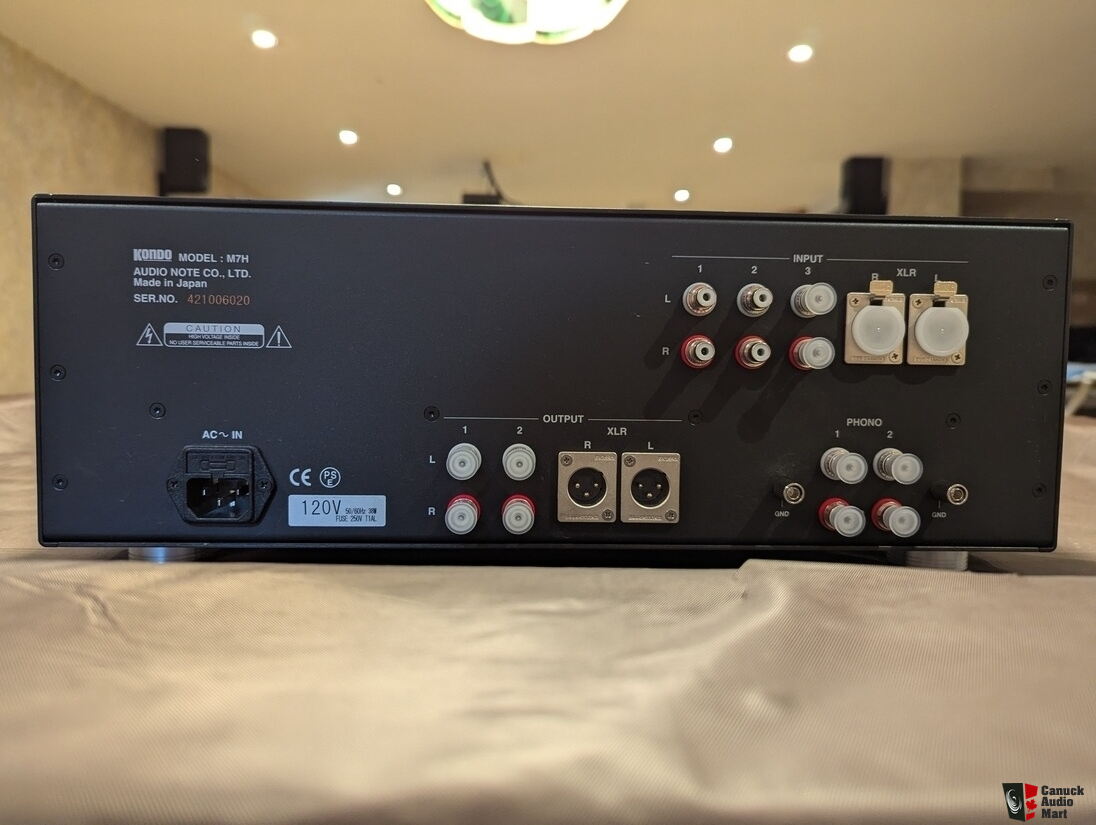 Kondo M7 Heritage preamp Photo #5278937 - US Audio Mart