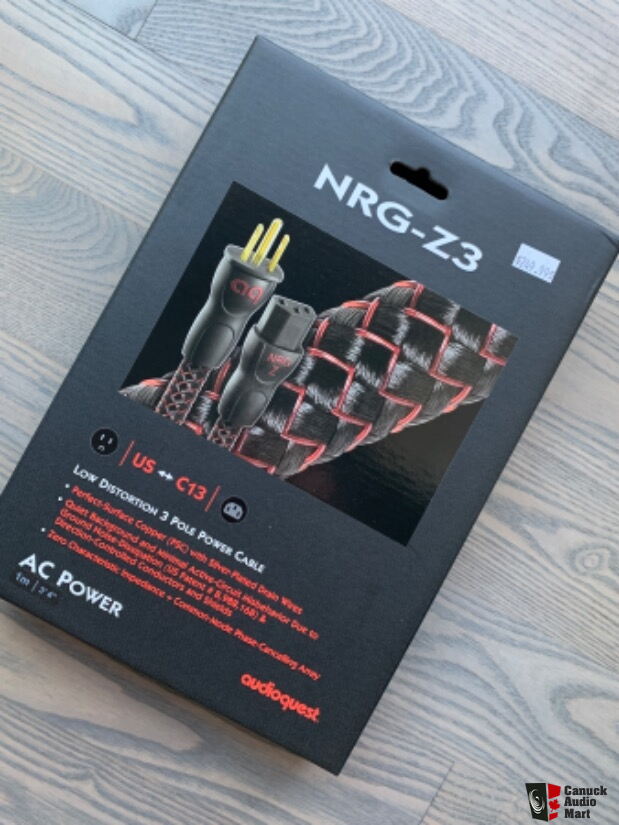 Audioquest NRG-Z3 power cable For Sale - UK Audio Mart