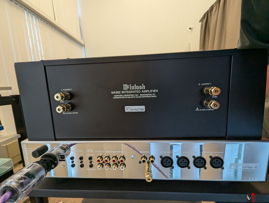 McIntosh MA352 Tube Hybrid Integrated Amplifier Photo #5284072 - Canuck ...