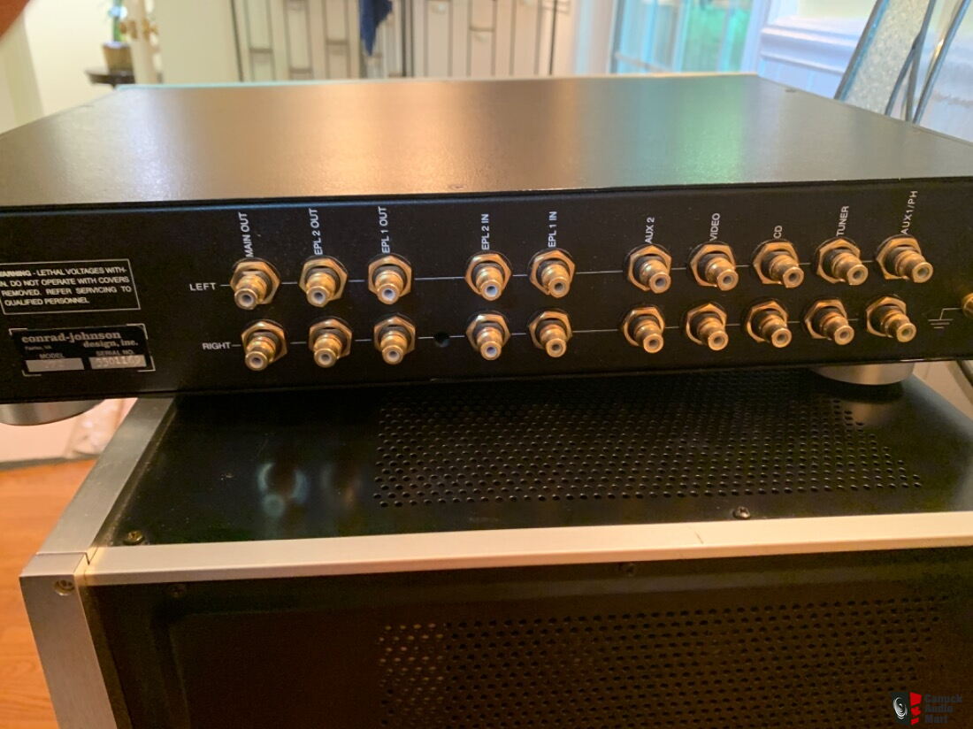 Conrad Johnson PR-R Preamp with remote no phono Photo #5284565 - Canuck ...