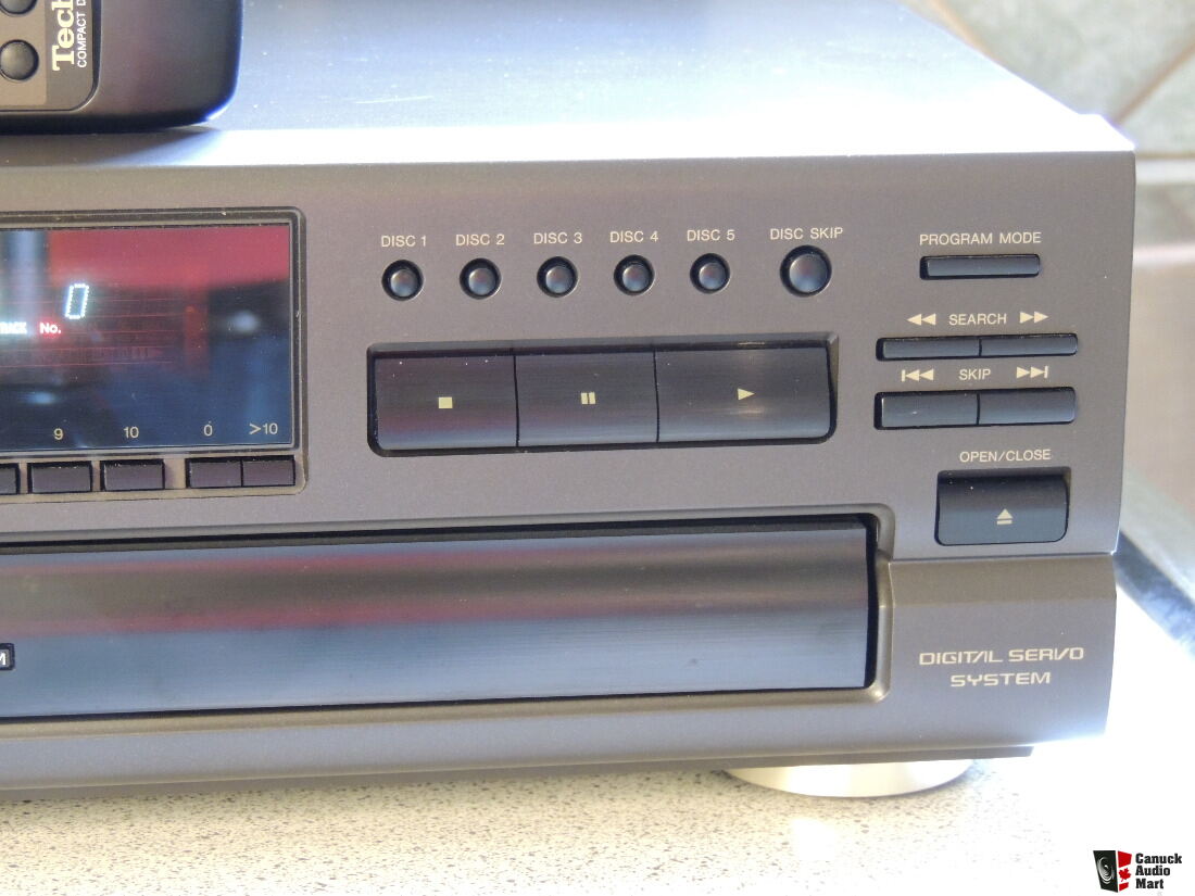 Technics SL-PD887 CD Changer- Made in Japan, Original Remote Included ...