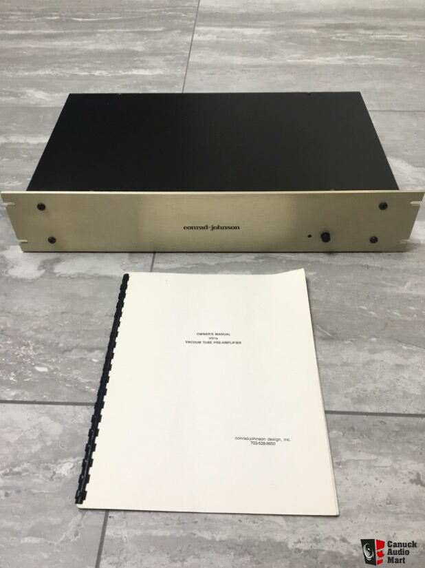 Conrad-Johnson HV1A Nuvistor Tube Pre-Preamplifier Photo #5286624 - US ...
