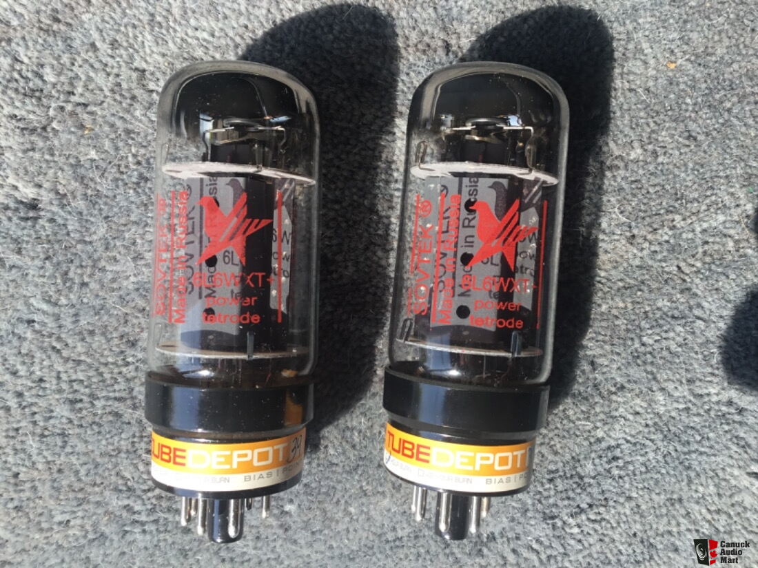 Sovtex 6L6 WXT+ Power Tetrode Tubes X 2 For Sale - Canuck Audio Mart
