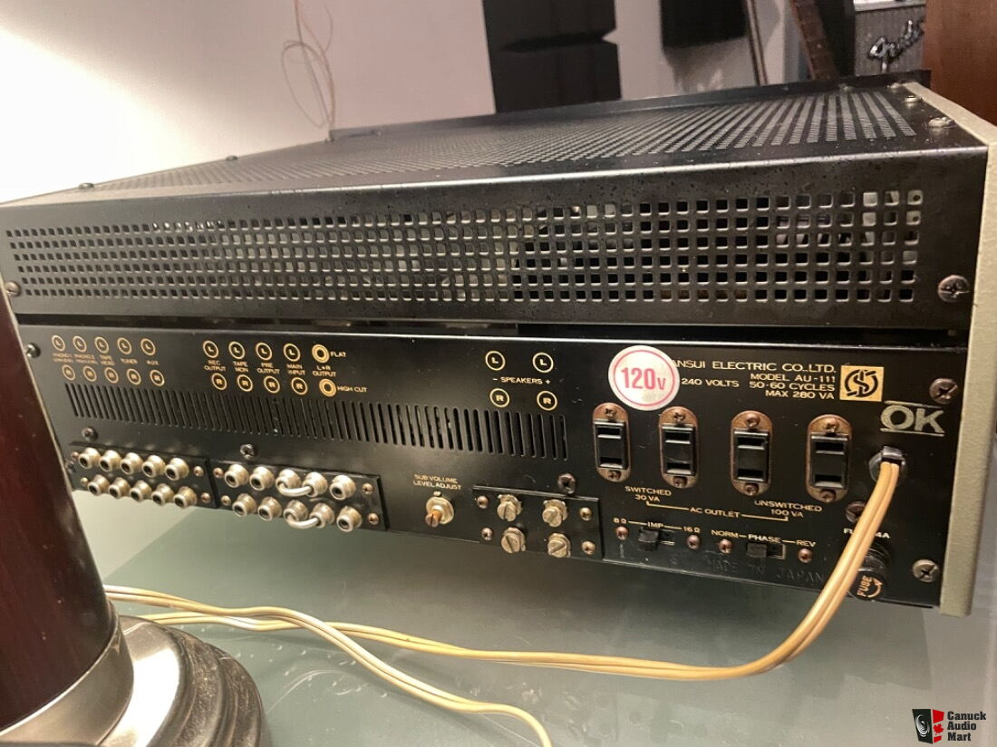 Sansui Au 111 Tube Integrated Amplifier Photo #5286892 - US Audio Mart