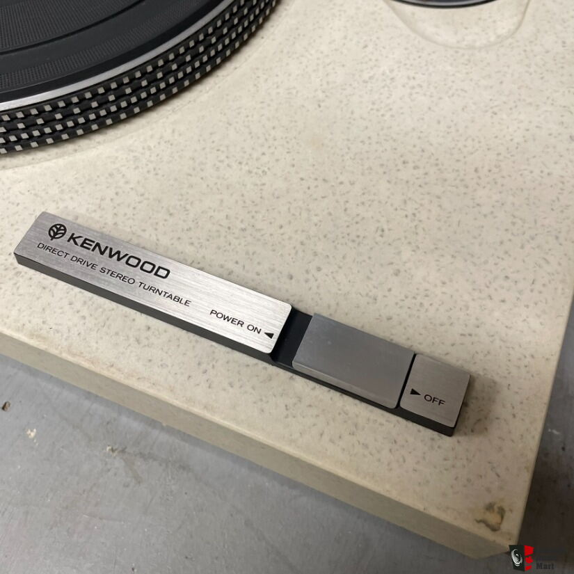 Vintage Kenwood KD-500 Turntable Record Player *Table only no tonearm ...